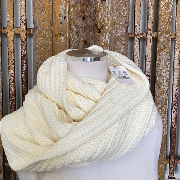 J. Crew Factory | Accessories | Jcrew Factory Ribbed Knit Infinity ...
